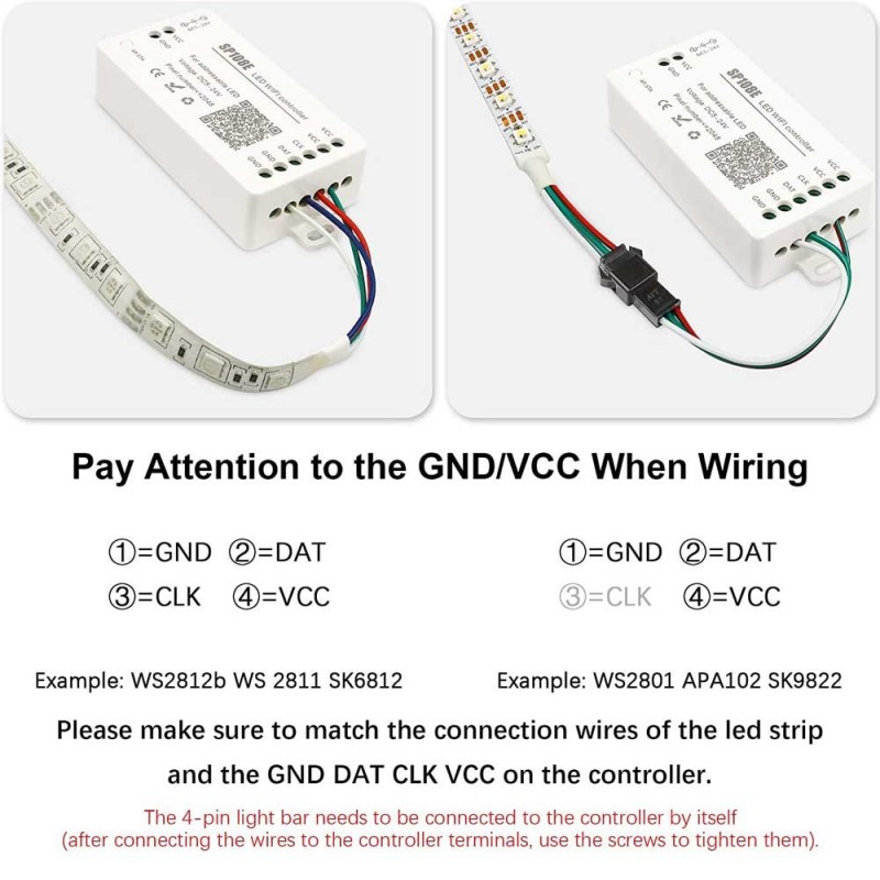 SP108E WIFI Controller Intelligent WIFI Controller Mobile APP Controller