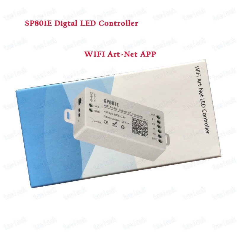 WiFi Art-Net 4 Channel LED Controller SP801E