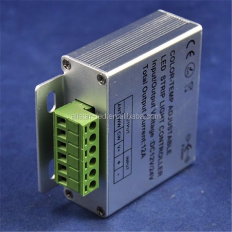 LED CCT Dimmer Color Temperature Controller Adjustable with Touch RF ...