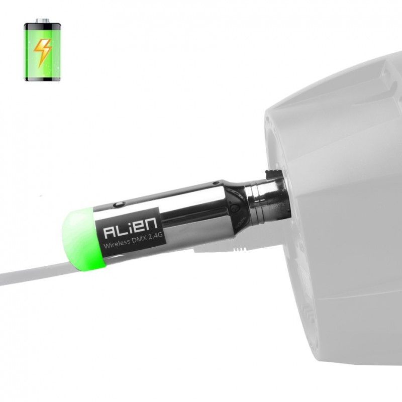 ALIEN 2.4G ISM DMX512 Dfi Controller Wireless Receiver 3 Pin XLR for ...